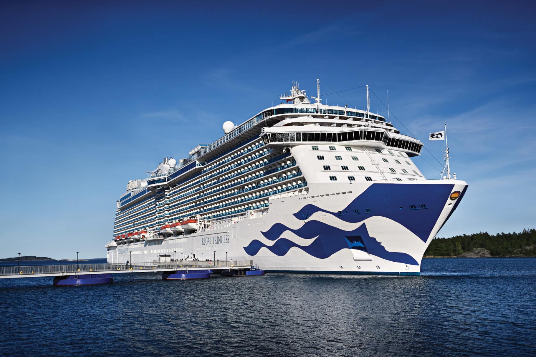 Cruise News - Regal Princess Finally Underway Again